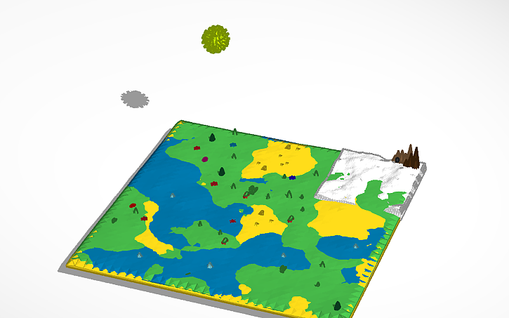 3D design Map - Tinkercad