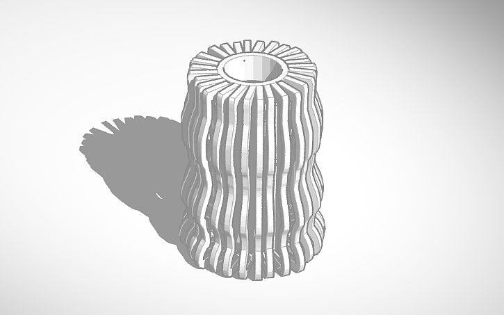 3D design Vase - Tinkercad
