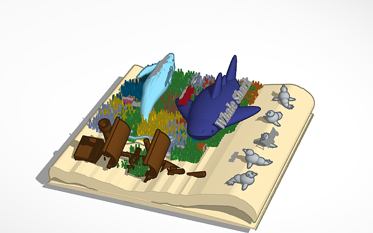 3D design Coral Reef - Tinkercad