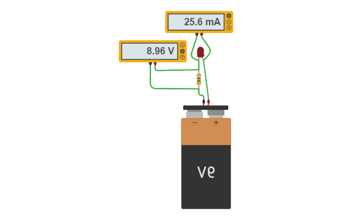 Circuit Design Voltage And Current Measurement Shashank M Gowda Tinkercad