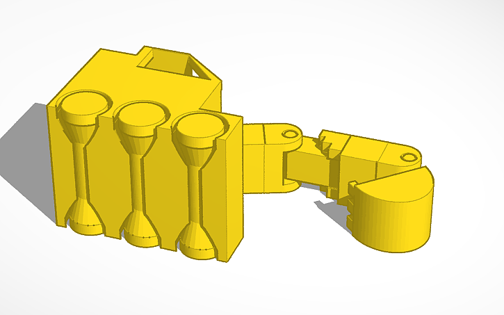 3D design Working excavator | Tinkercad