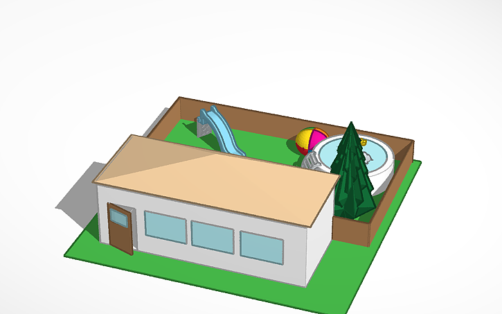 3D design casa - Tinkercad