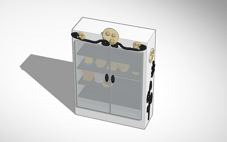 3D design My Tinkercad Trophy Case - Tinkercad