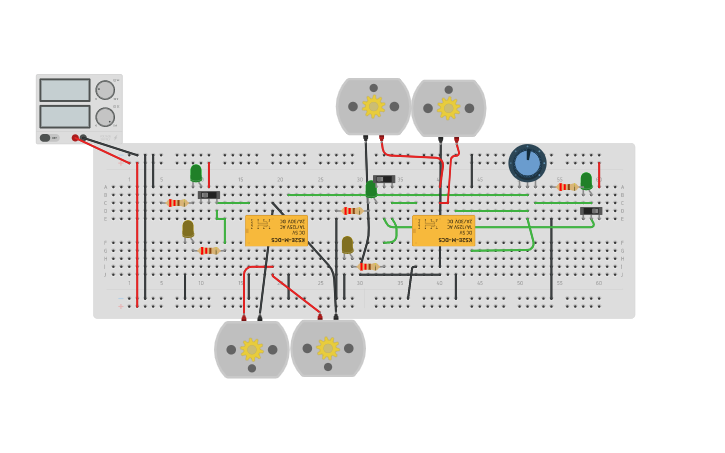 Circuit design Copy of error - Tinkercad