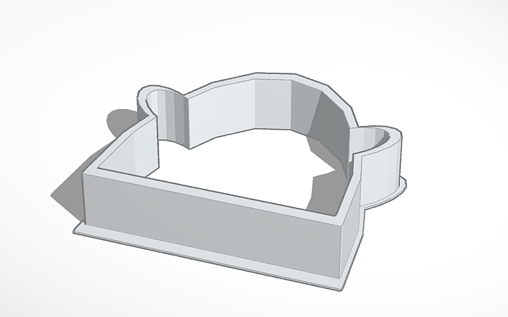 3D design Cookie Cutter Assignment - Kaeden L - Tinkercad