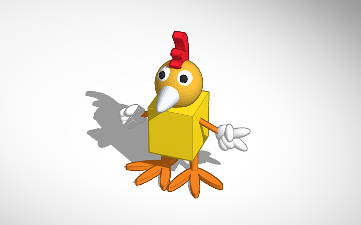 3D design Pollito | Tinkercad