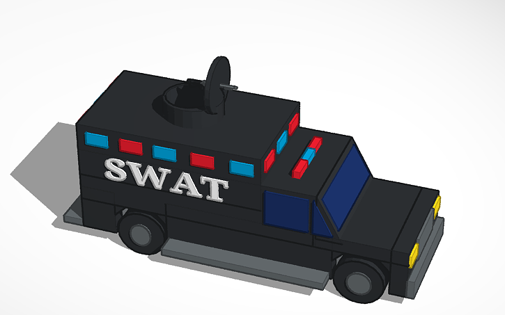 3D design Police swat (Check out the link in description) - Tinkercad