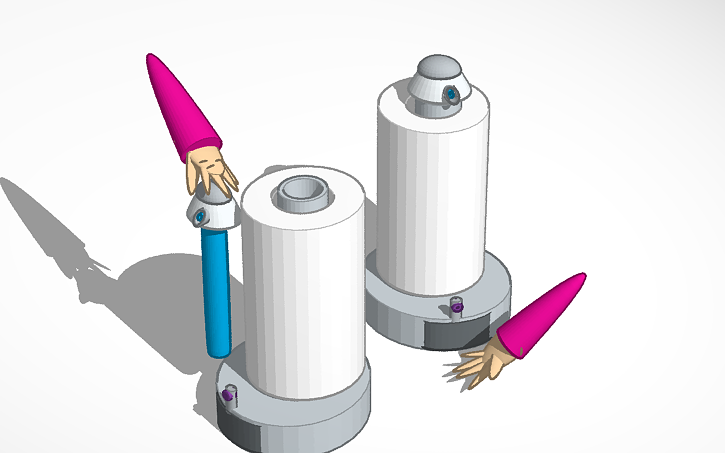 3D design Towel Station - Tinkercad