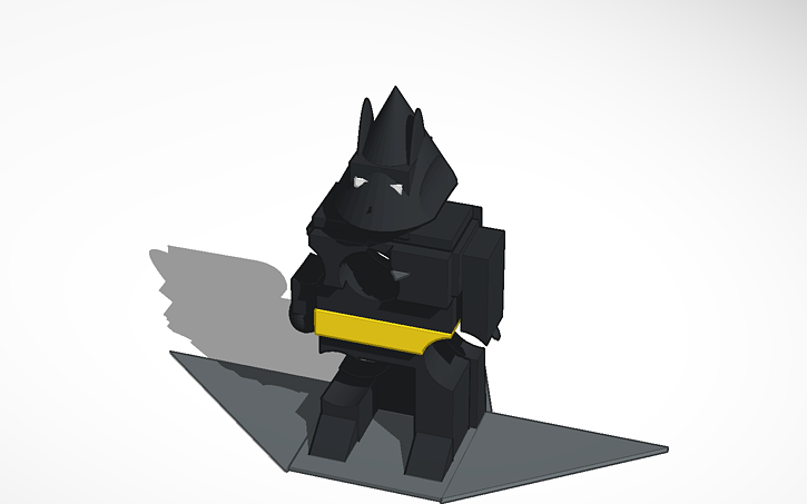 3D design Batman | Tinkercad