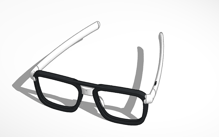 3D design glasses - Tinkercad