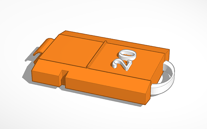 3D design nerf mag 20-rounds pull mag - Tinkercad