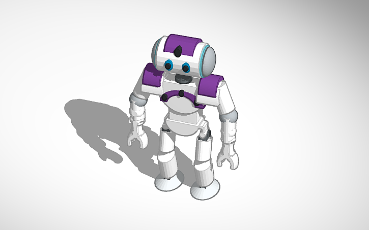 3D design Robot Humanoide - Tinkercad