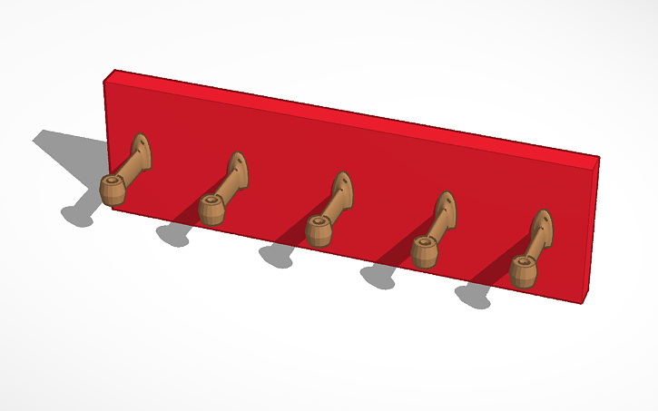 3D design Kevin's Coat Hanger - Tinkercad