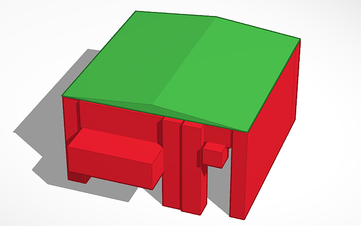 3D design Garage for The Rancho - Tinkercad