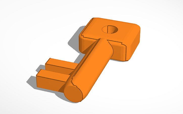 3D design Key Model | Tinkercad