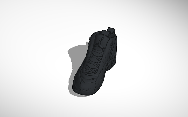 3D design shoe keychain - Tinkercad