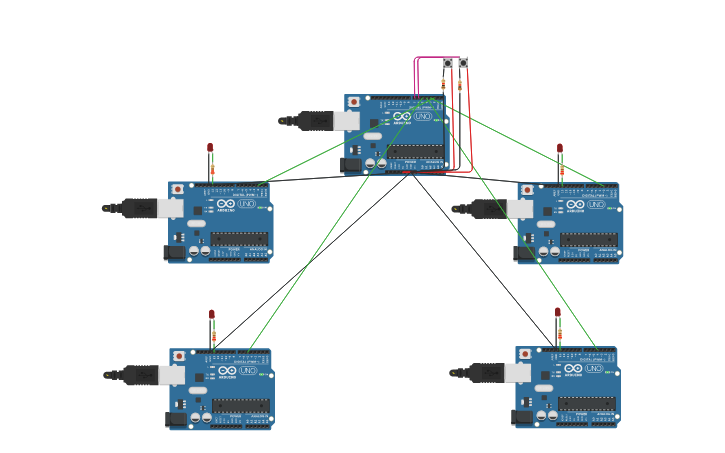 Circuit design Arduino LIP | Tinkercad