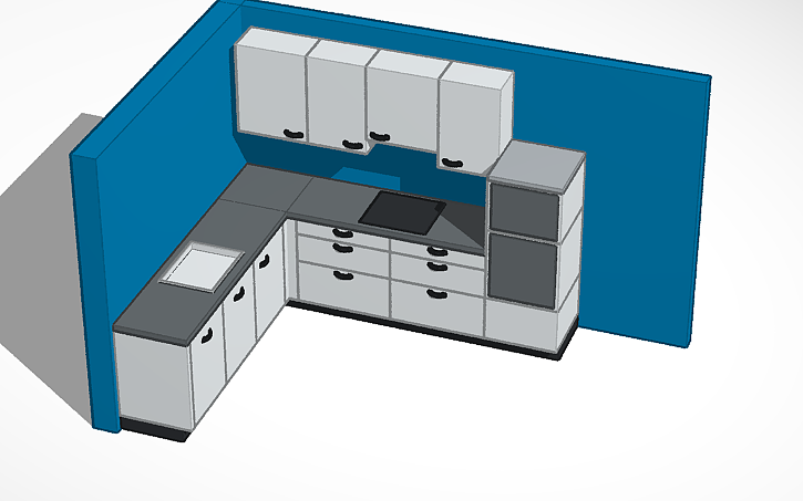 3D design Keuken tekening | Tinkercad