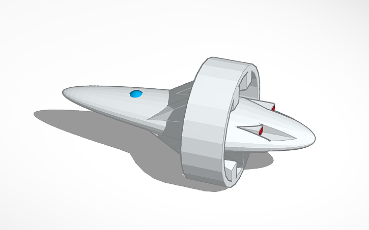 3D design Spike Class Starship | Tinkercad