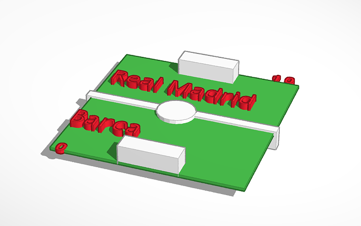 3D design Real Madrid' RM stands for Real Master | Tinkercad