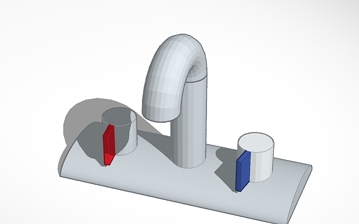 3D design Faucet - Tinkercad