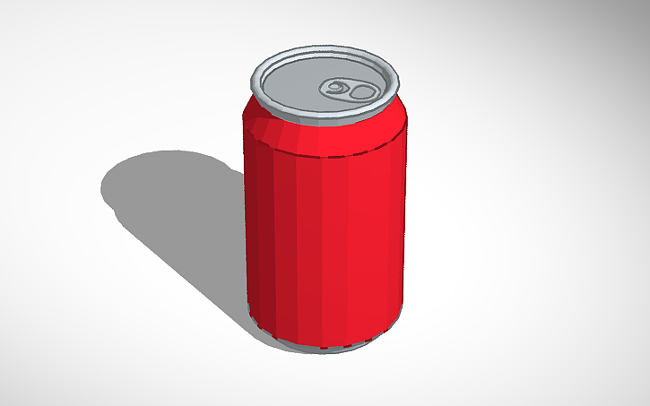 3D design Soda Can - Tinkercad