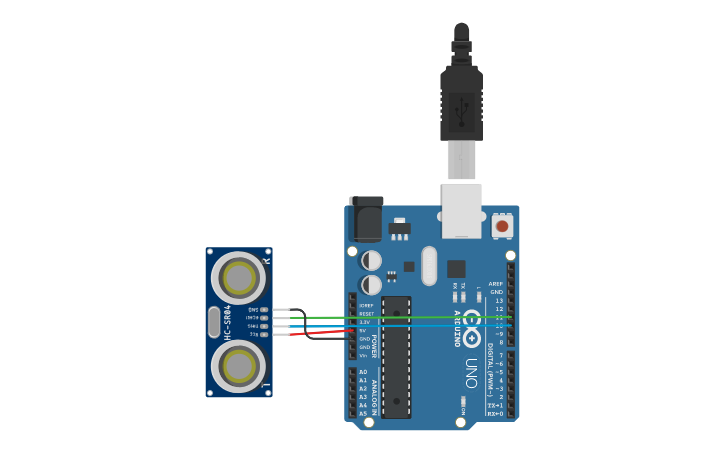 Circuit design Projeto 6: Mandando e Recebendo Strings | Tinkercad