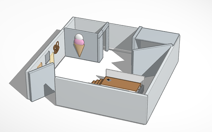 3D design My Bear Den | Tinkercad