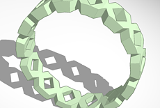 3D design X Ring | Tinkercad