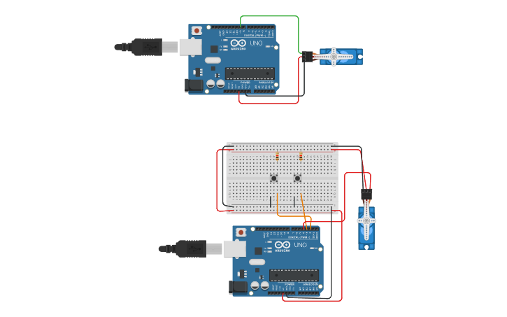 Circuit design Practica 5 - Tinkercad