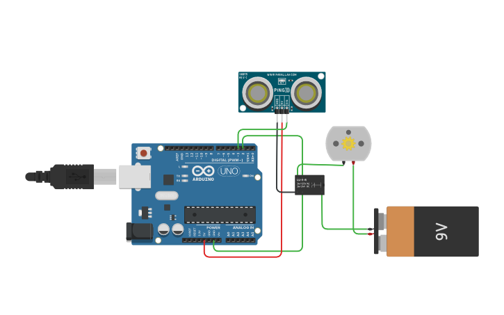 Circuit design Kipas Angin Pintar Sistem Otomatis Berbasis Arduino ...