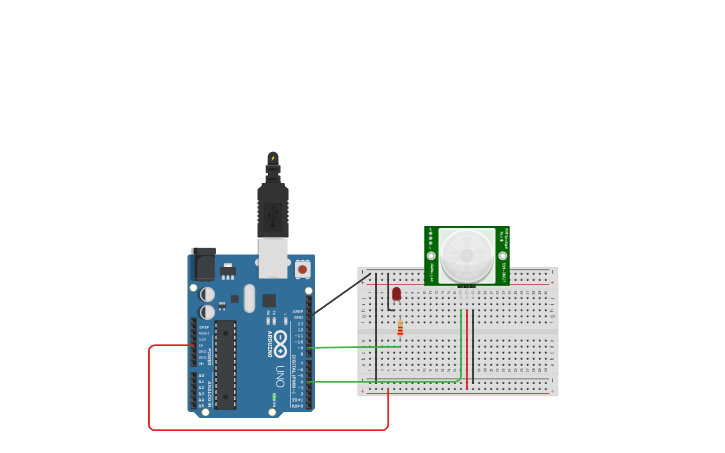 Circuit design Teodosio_PIR Motion Sensor - Tinkercad