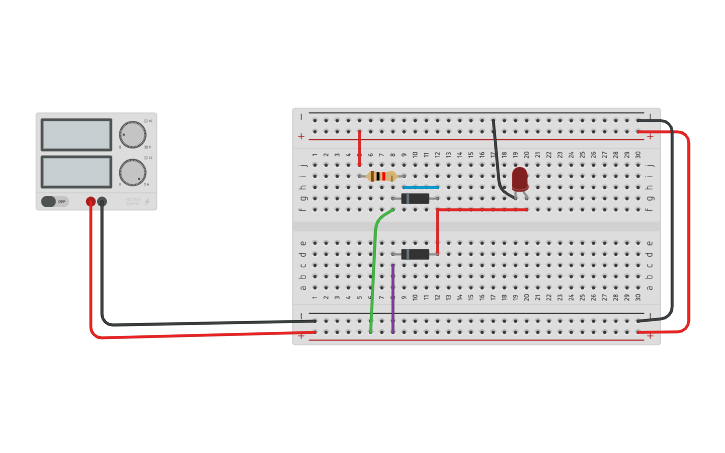 Circuit design AND_Diode_Rifat_1448 - Tinkercad
