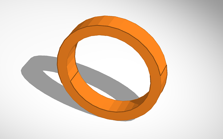 3d Design Lesson Basic Ring Result Tinkercad