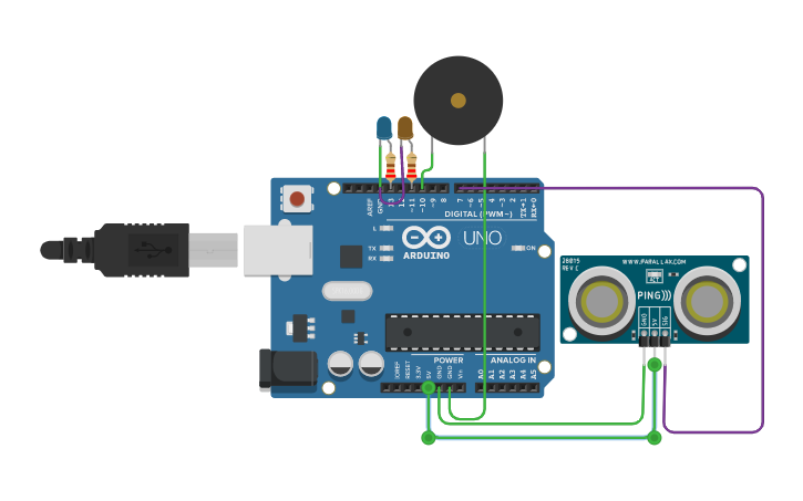 Circuit design LAB#2 LEVEL SIMULATION NO.2 | Tinkercad