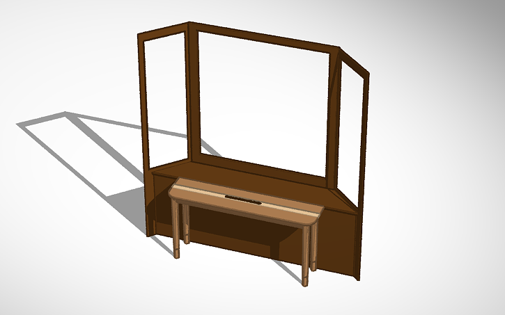 3D design Bay Window Table | Tinkercad