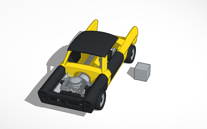 3D design Demolition derby car - Tinkercad