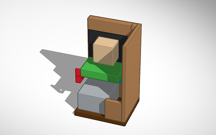 3D design Wood Open case | Tinkercad
