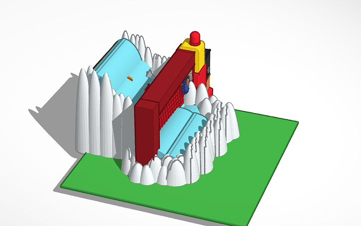 3D design Water Pollution Solution - Tinkercad