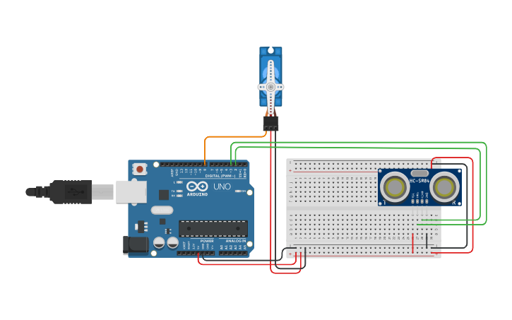 Circuit design Tugas 2 Praktikum IOT - Tinkercad Circuit design Tugas 2 Praktikum IOT - Tinkercad