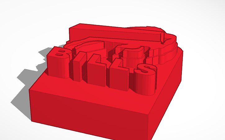 3D design bills logo - Tinkercad