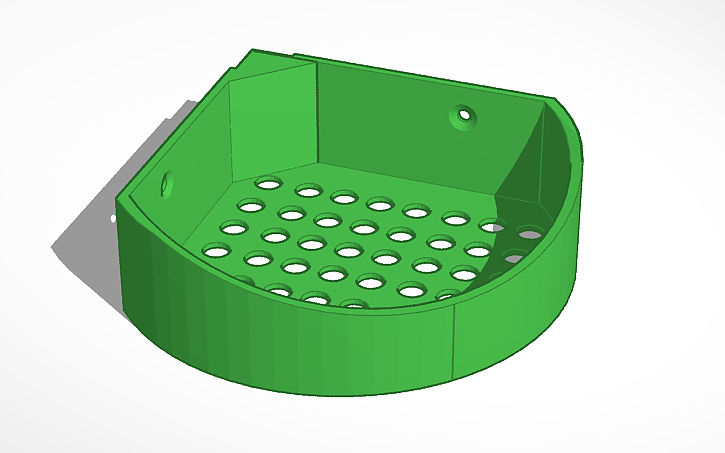 3D design Shower Shelf | Tinkercad