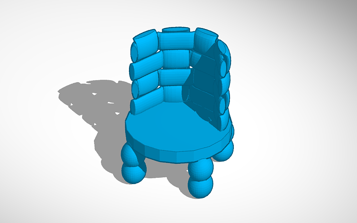 3D design ali-chair - Tinkercad