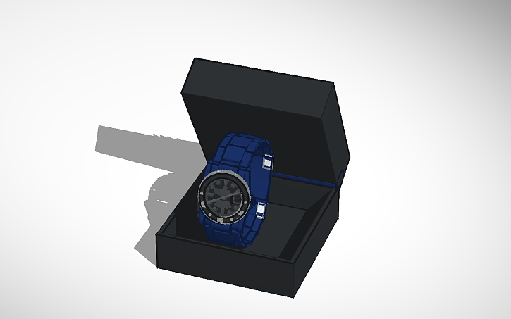3D design Rolex watch - Tinkercad