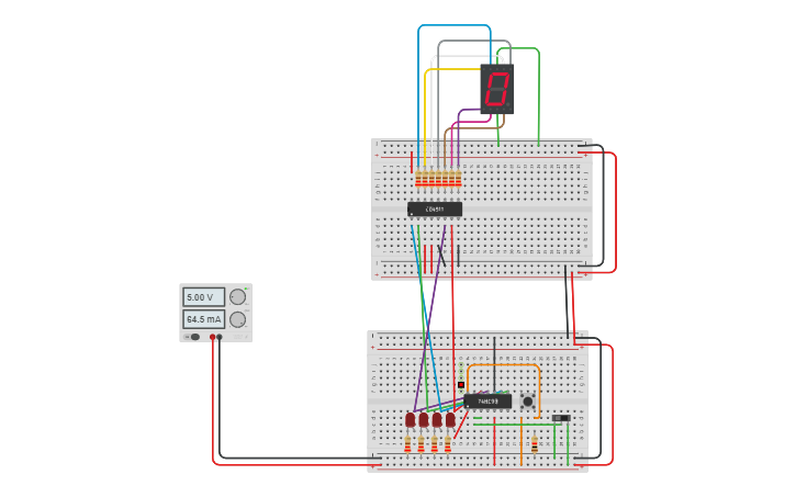 Circuit design labCL3_EX3 | Tinkercad