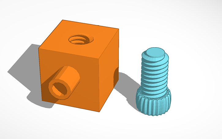 3D design WaterWheel valve - Tinkercad