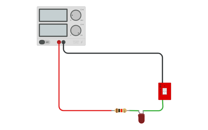 Circuit design Part 4: Toggle Switch PullUp | Tinkercad