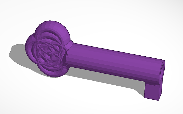 3D design desk key | Tinkercad