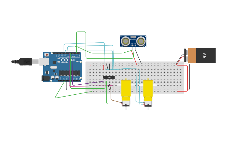 Circuit design Problema 2 - Tinkercad