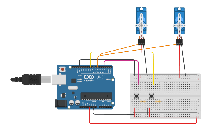 Circuit design 期末報告 | Tinkercad